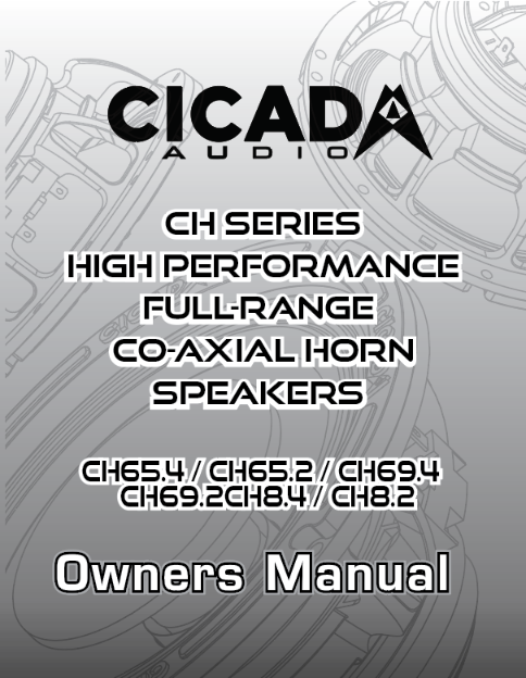 Manuals - Cicada Audio