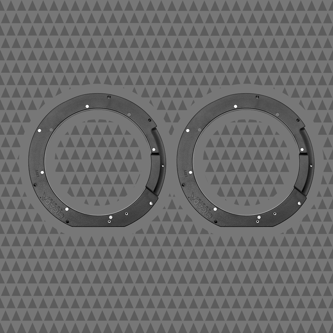 Buy COMPLETE 10-INCH MID-BASS/WOOFER SADDLEBAG MOUNTING KIT - Cicada Audio