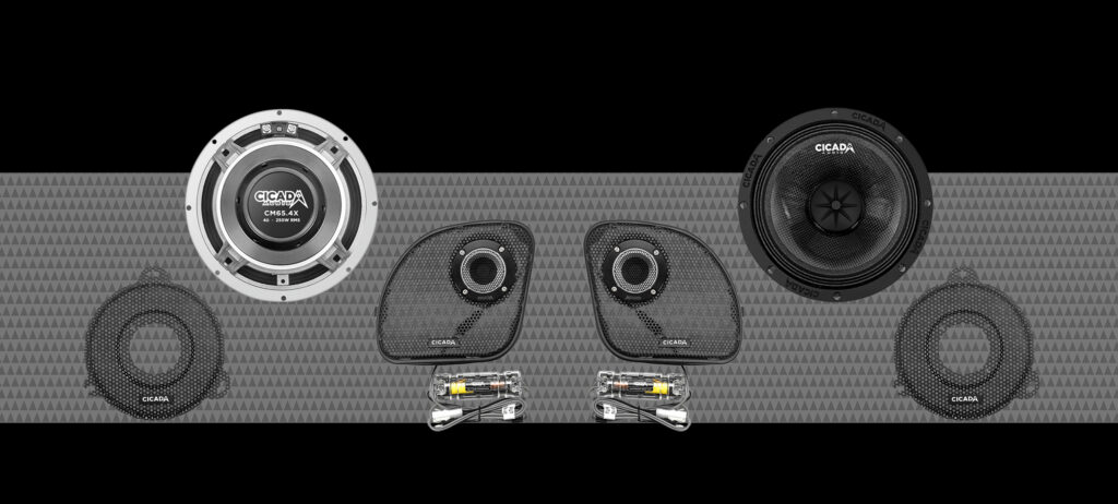 Best Amplified Motorcycle Audio Speakers - Cicada Audio