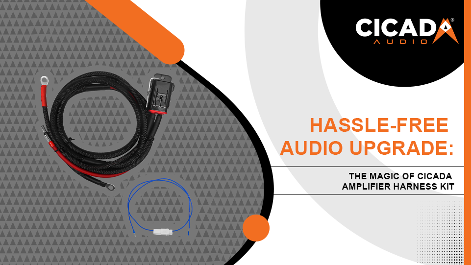 Hassle-Free Audio Upgrade: The Magic of Cicada Amplifier Harness Kit ...